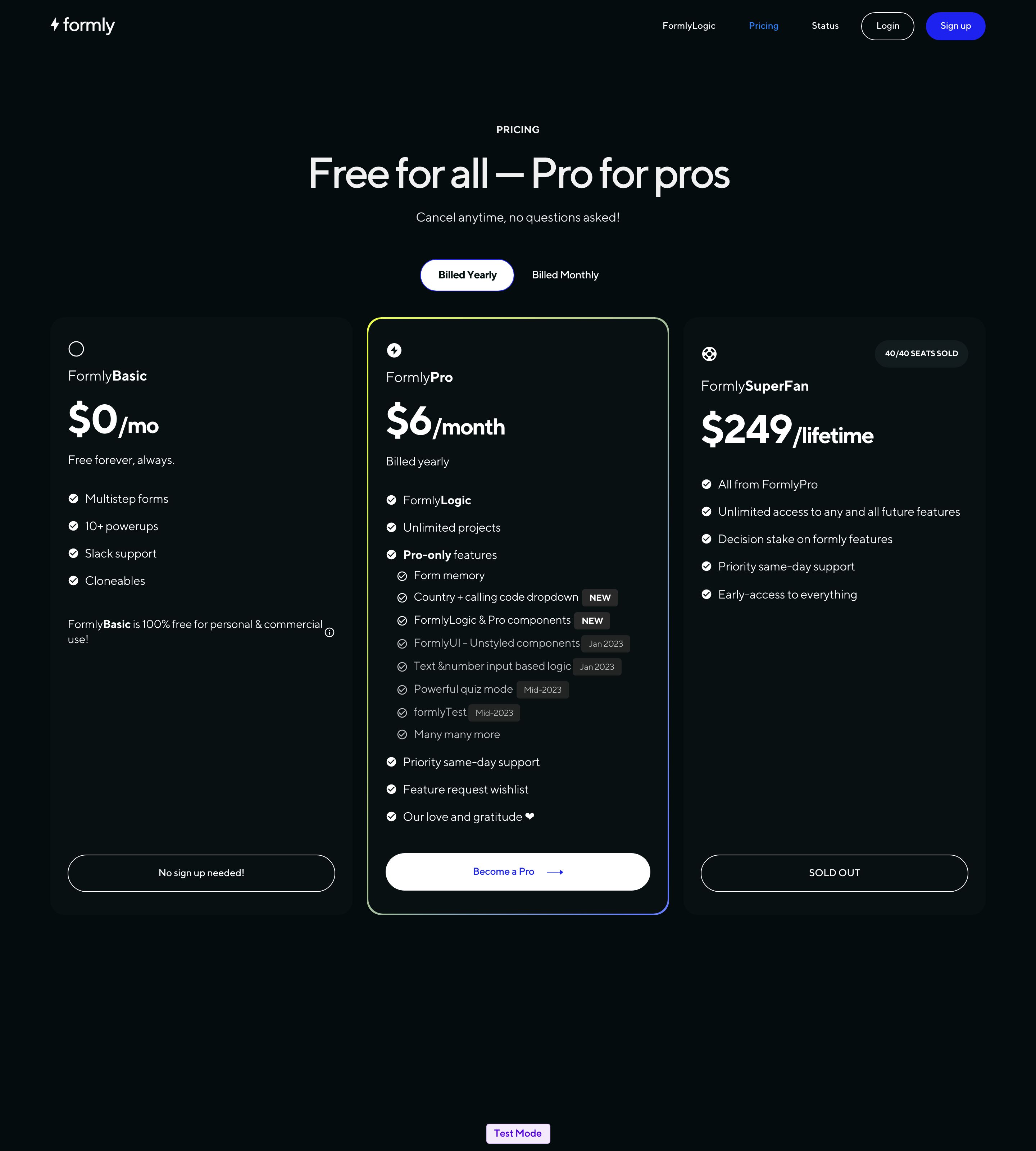 Saaspo | PlanetScale Pricing Page