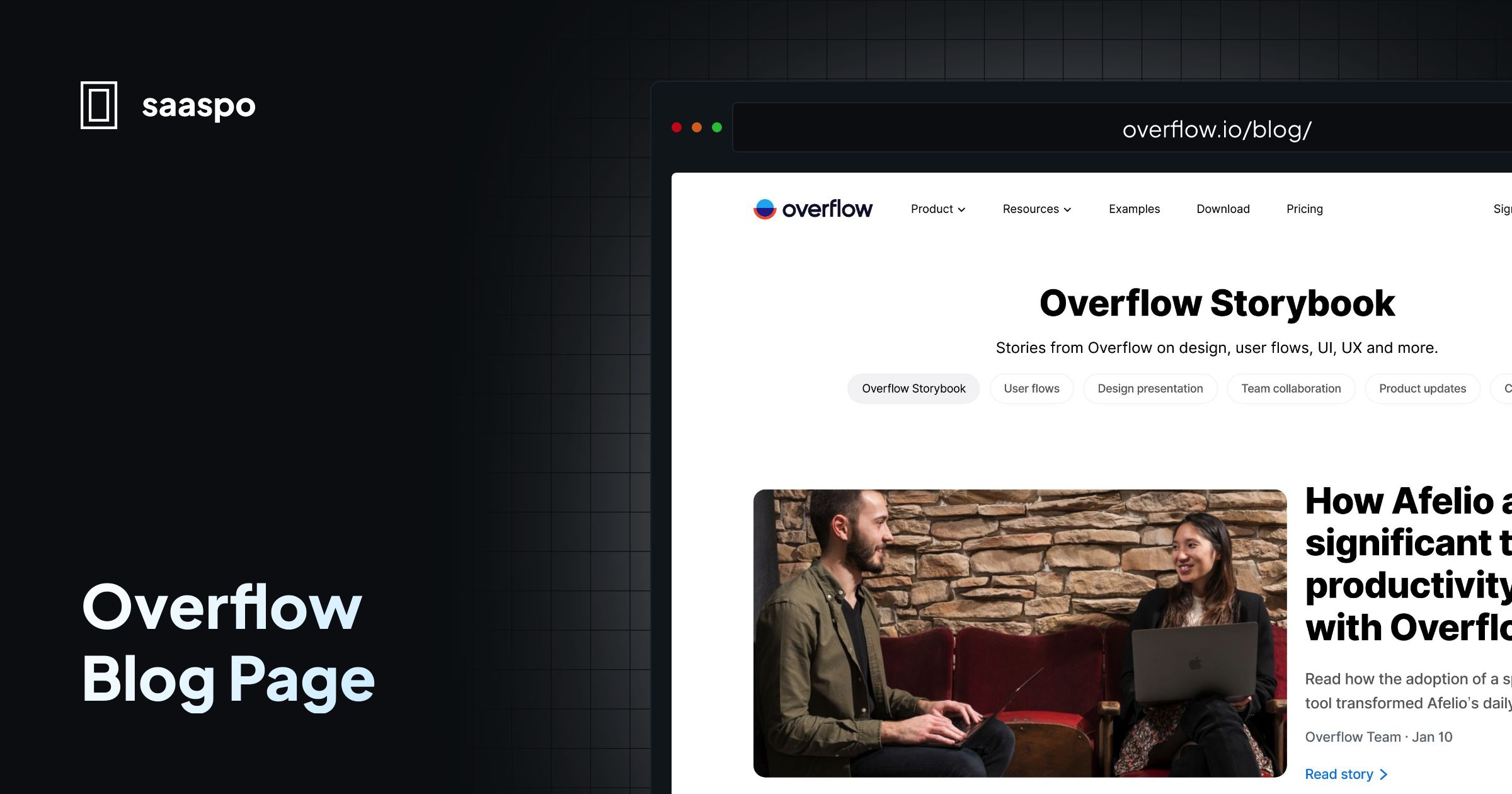 Saaspo | Overflow Blog Page