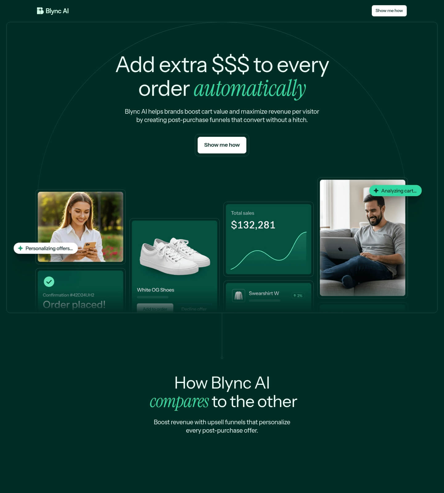 Saaspo | Blynch Landing Page