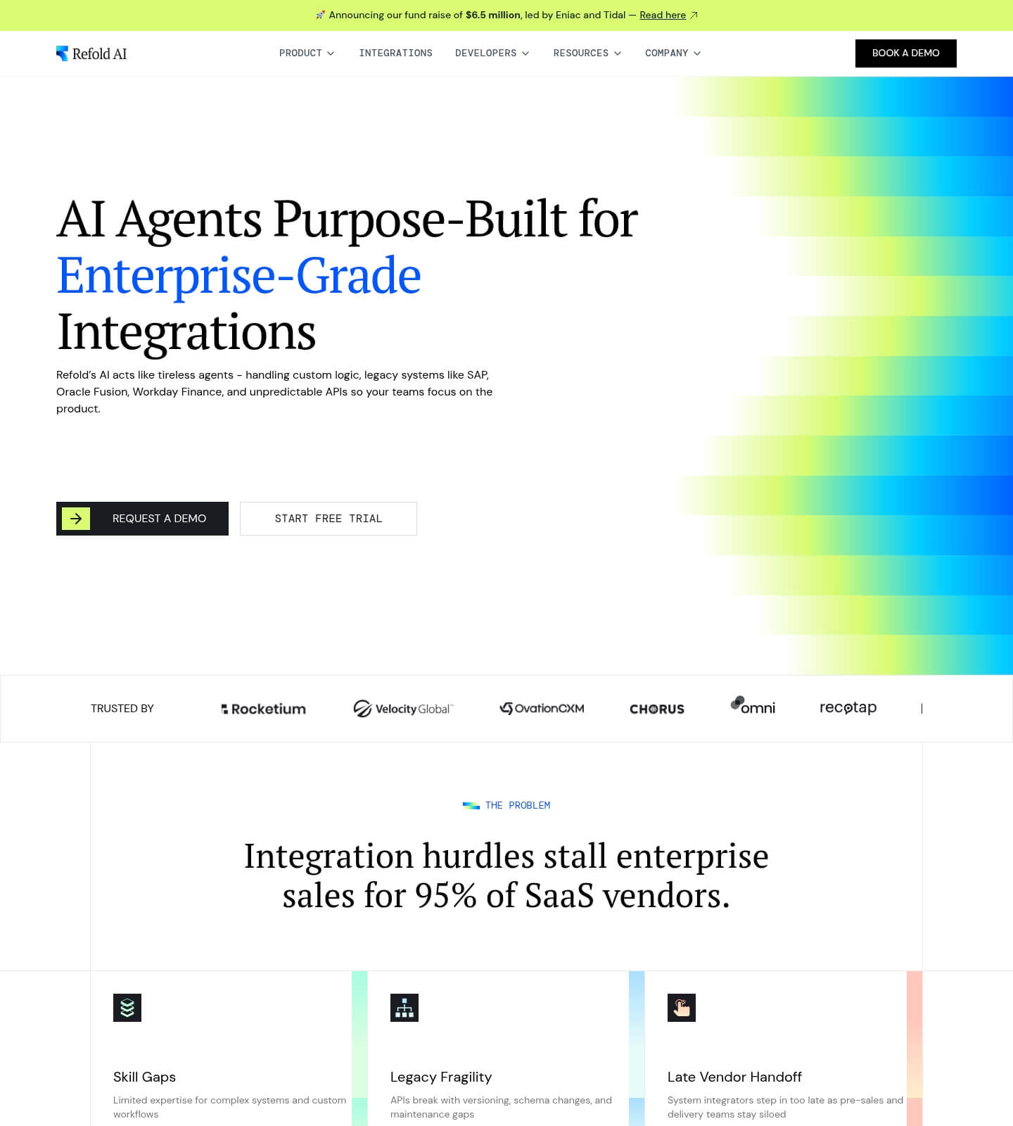 Saaspo | Refold AI Landing Page