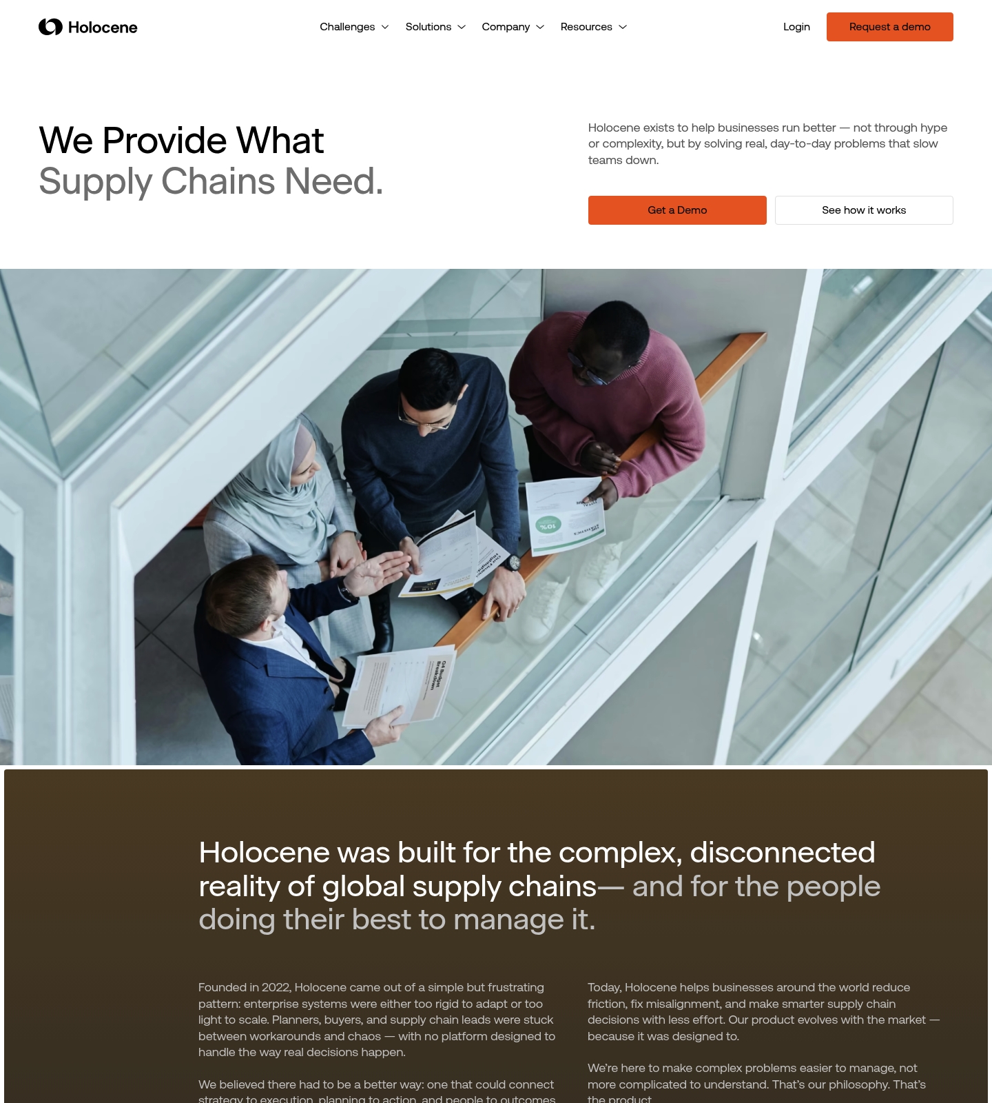 Saaspo | Holocene About Page