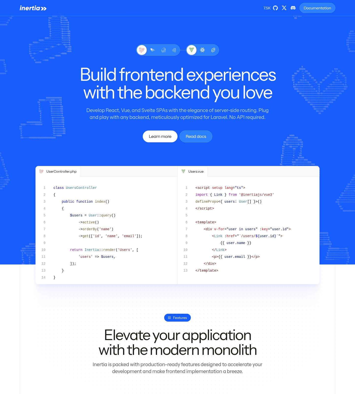 Saaspo | Inertia JS Landing Page