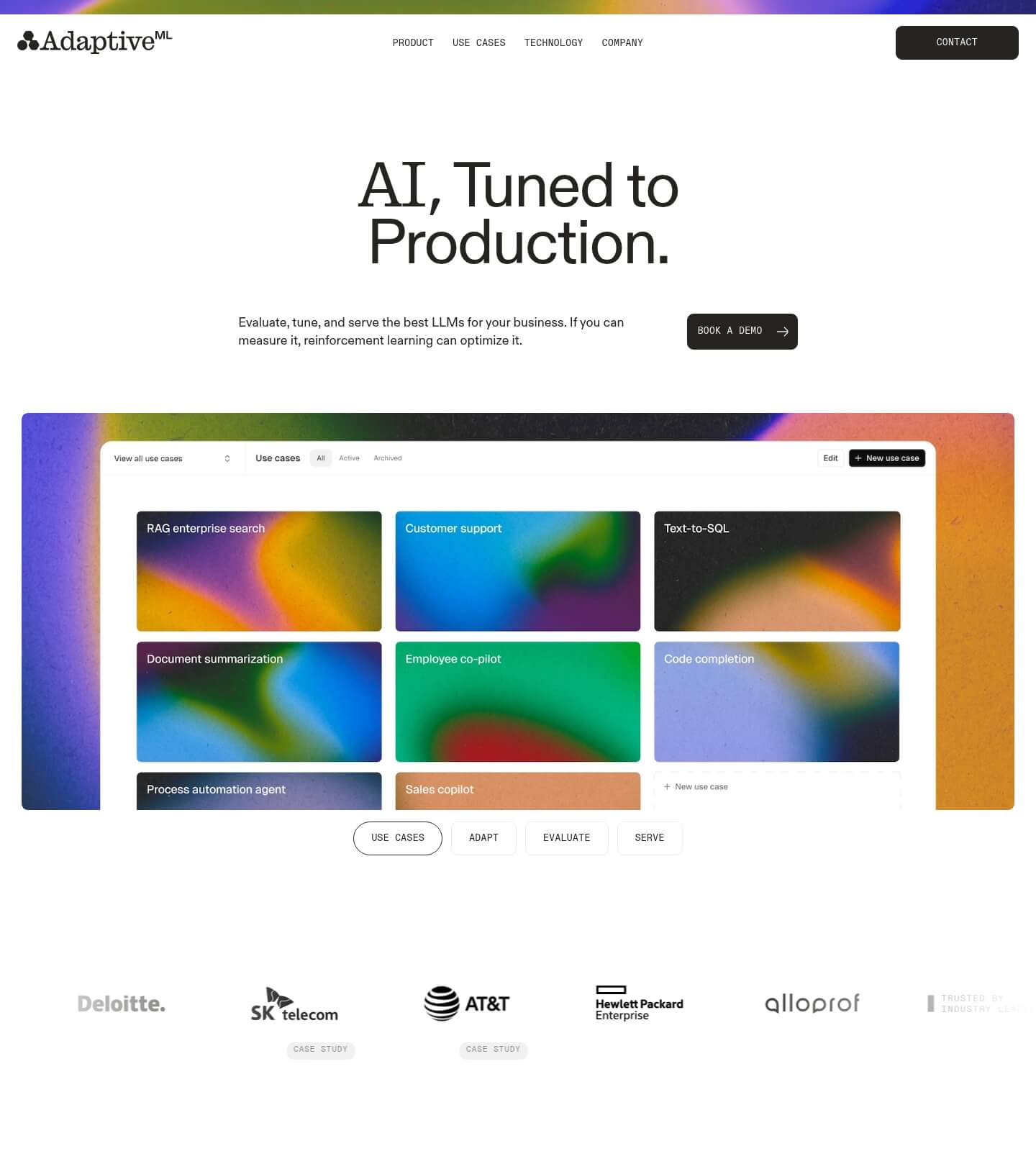 Saaspo | Adaptive ML Landing Page