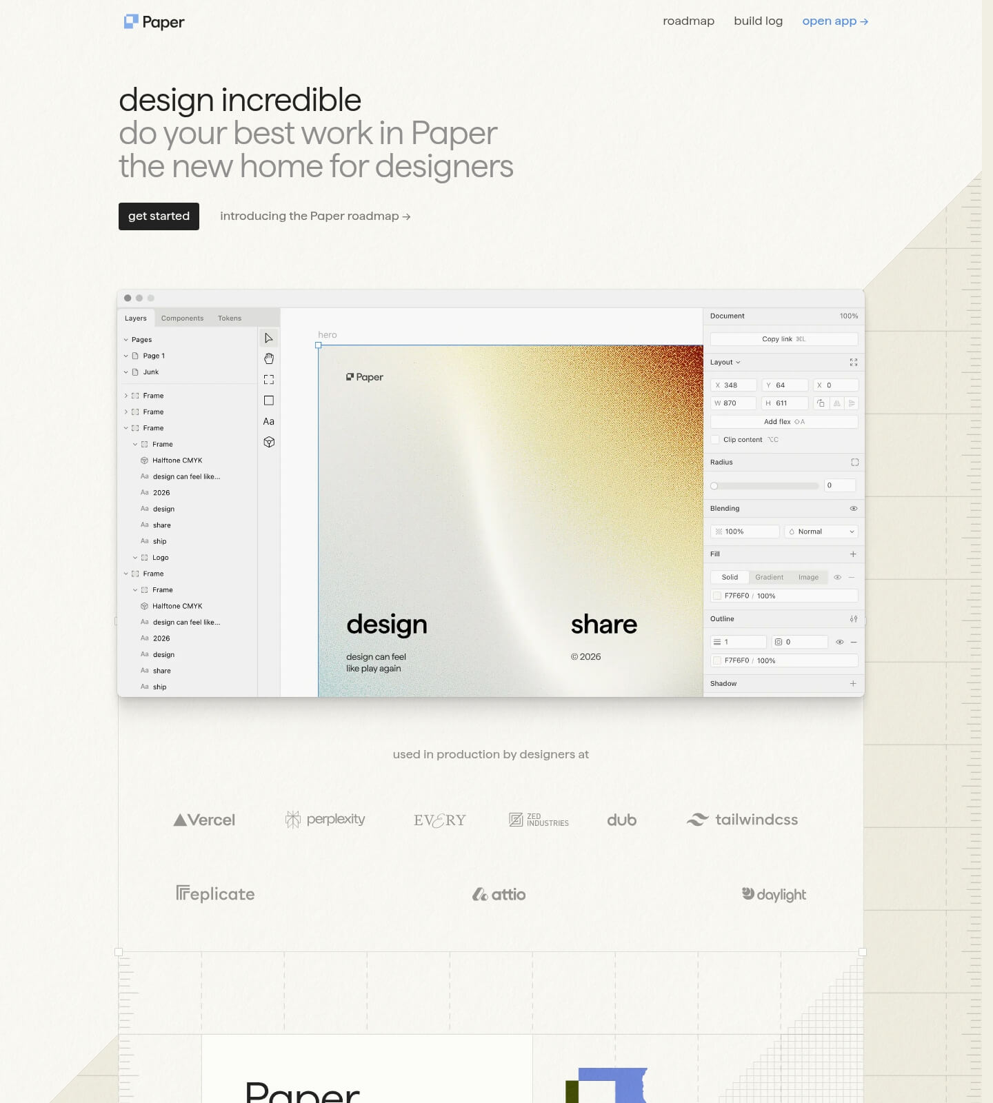 Saaspo | Paper Landing Page