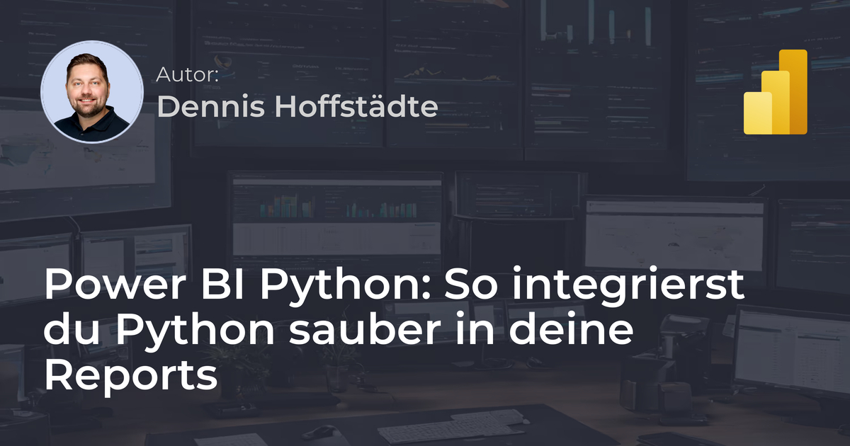 Power BI Python: Visuals, Setup, Best Practices