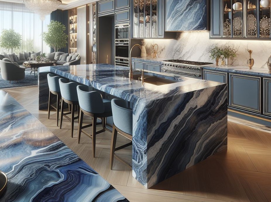 Semi-Precious Gemstone Countertops - Marble And Granite Tech, Inc.