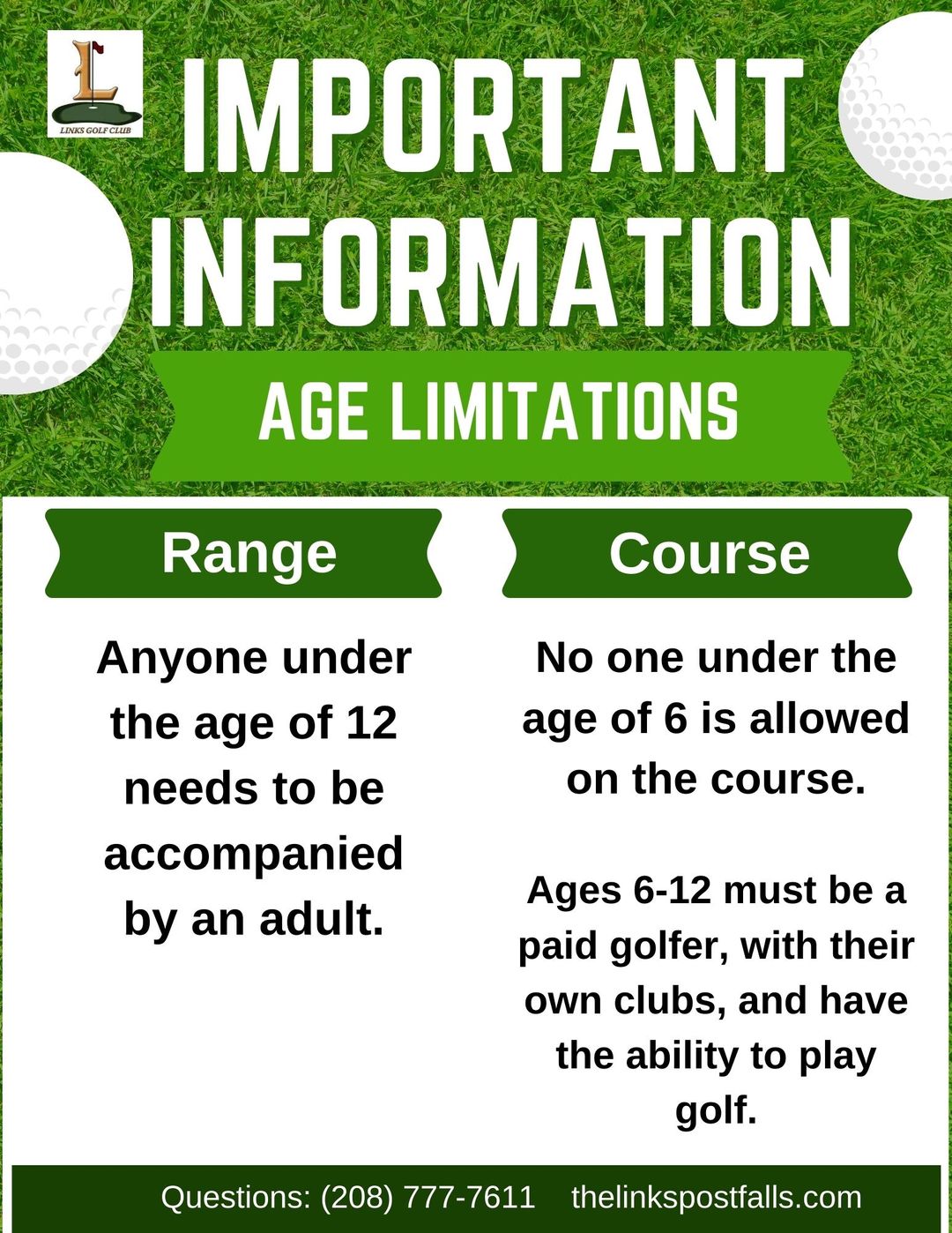 The Links Golf Club - Post Falls, ID