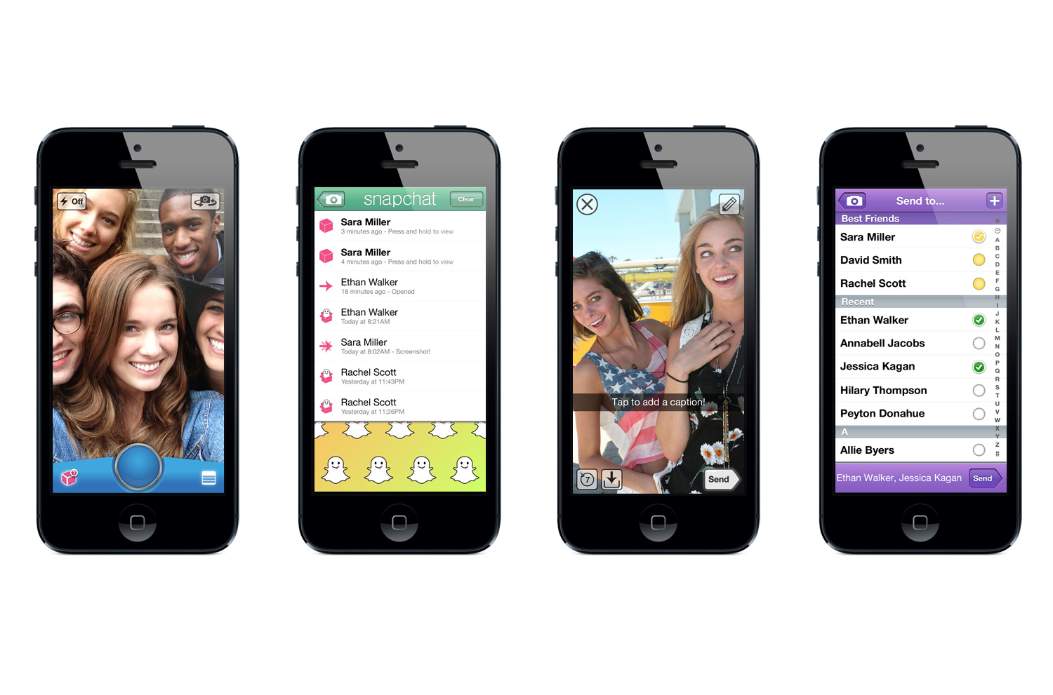 The seven types of Snapchat user