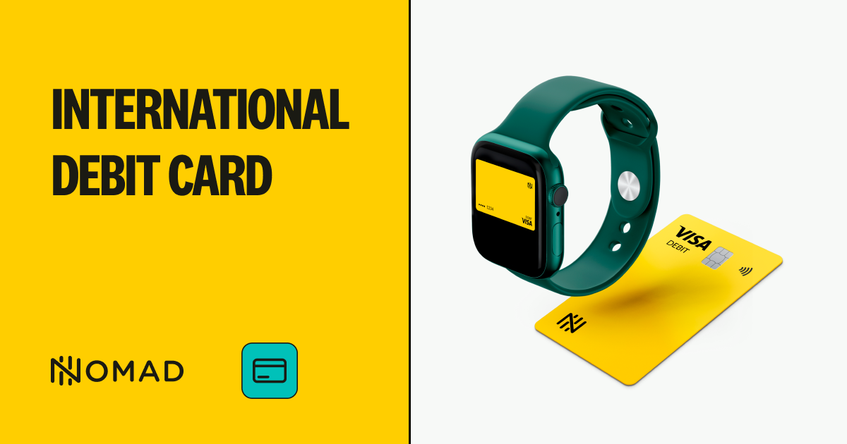 Nomad International Card: 100% digital with no annual fee