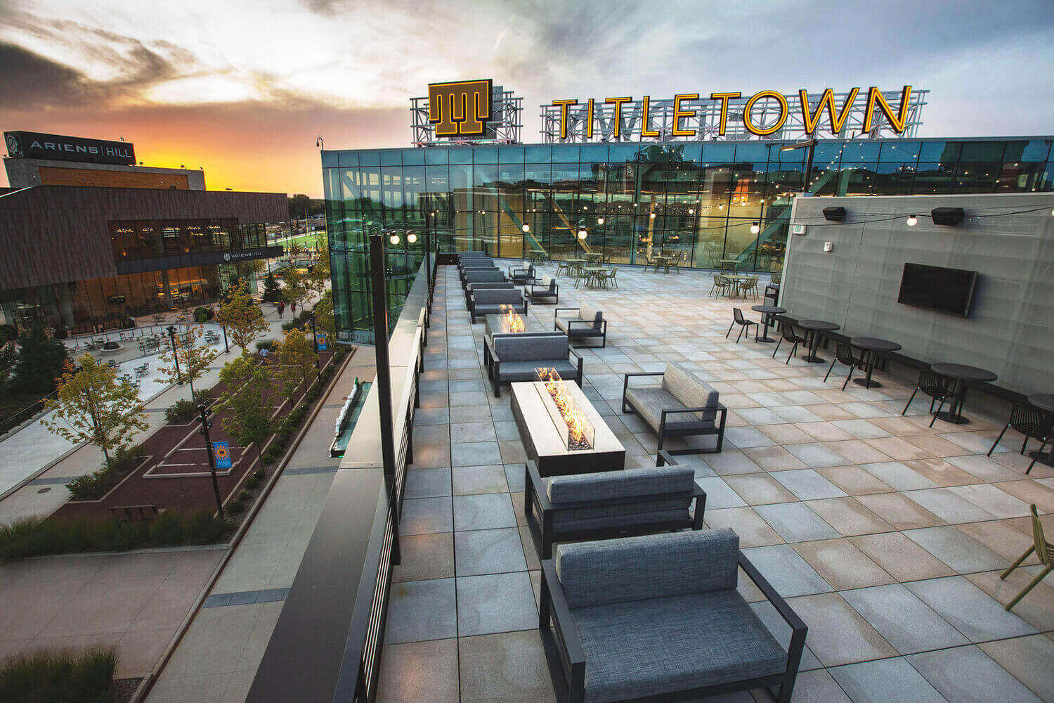 TitletownTech Rooftop Lounge | Titletown Near Lambeau Field