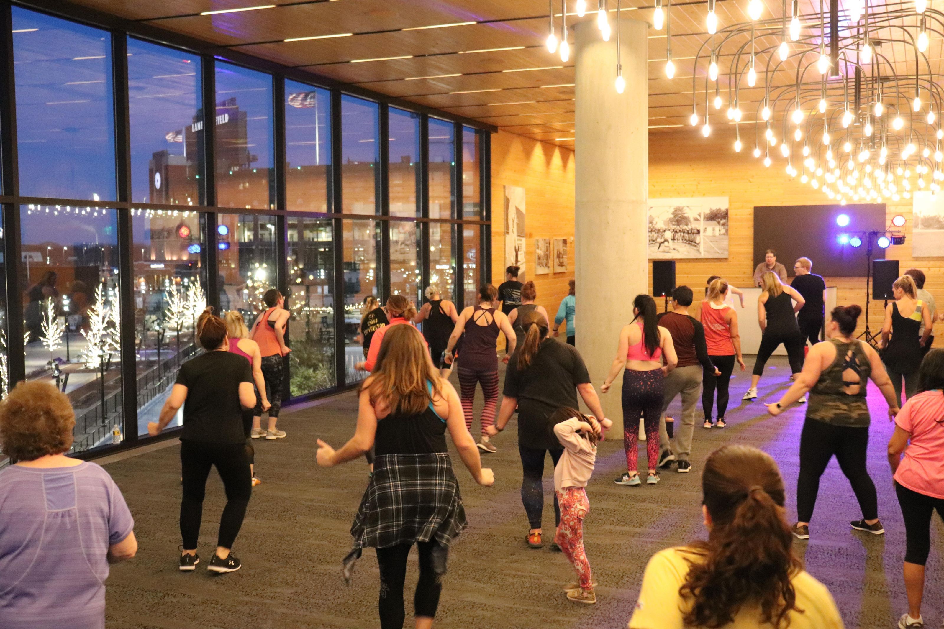 Cardio Dance Party at Titletown Near Lambeau Field