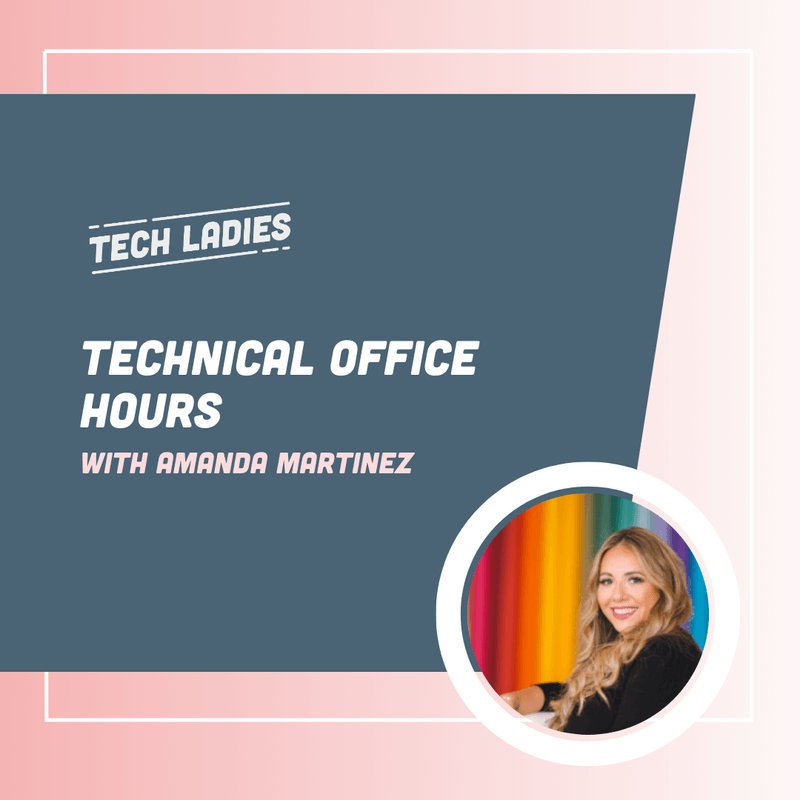 Join our community to attend exclusive webinars - Tech Ladies