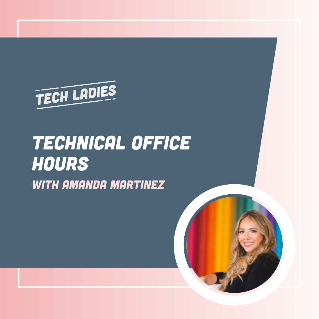 Join our community to attend exclusive webinars - Tech Ladies