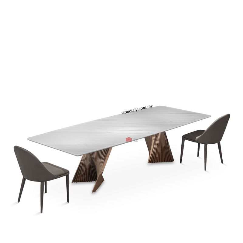 Stone Taly | Sintered Stone and Marble Dining Table