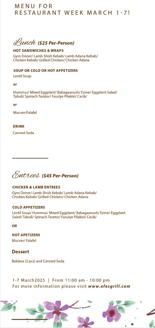 Restaurant Week 2026 | Experience Princeton | Princeton NJ