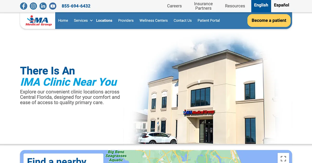 IMA Medical Group Locations | Convenient Medicare Primary Care Clinics ...