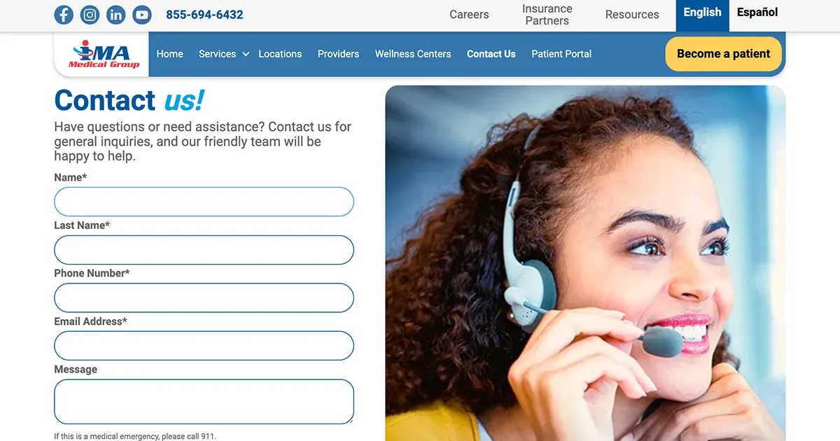 Contact Us | Reach Out for Medicare Doctors | IMA Medical Group