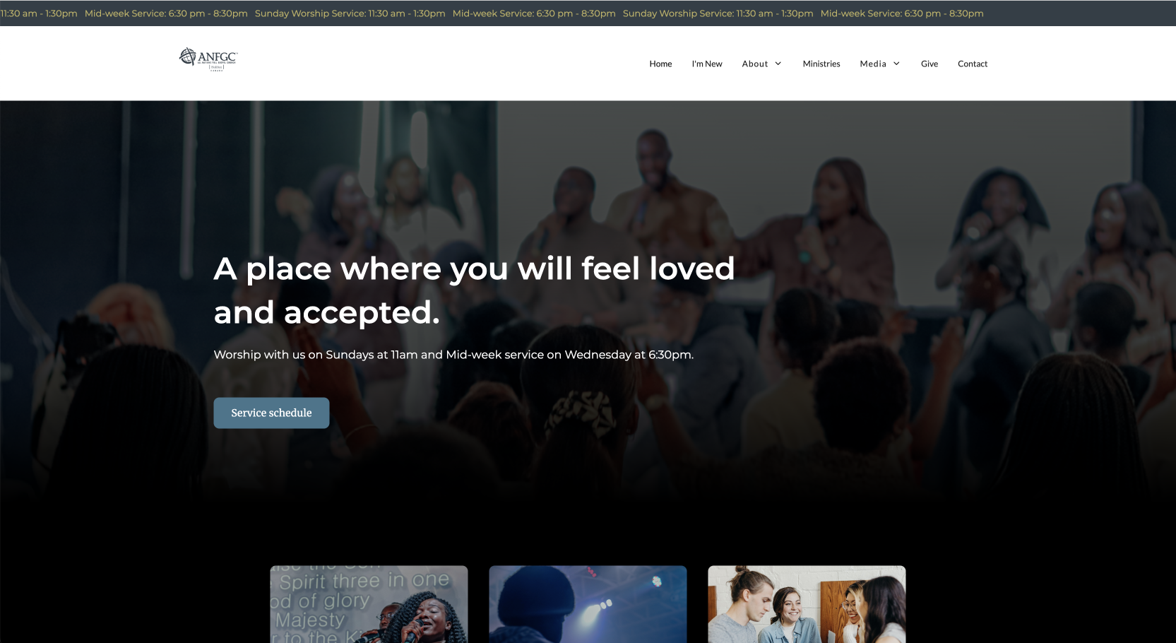 ANFGC Halifax - A place of worship for all nations.