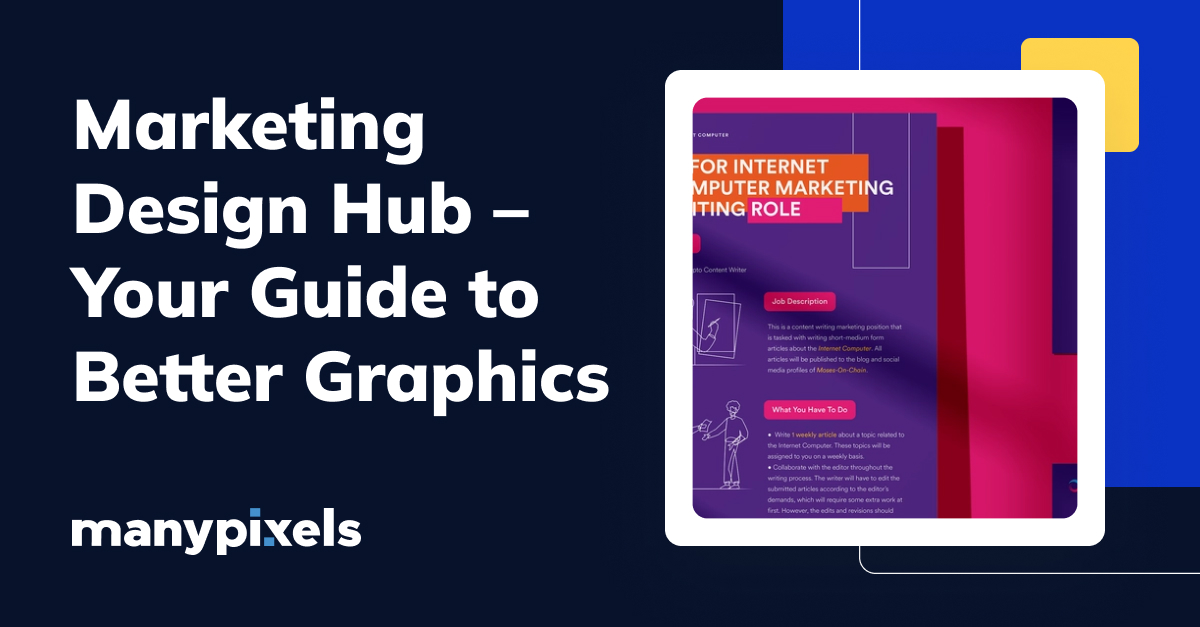 Our Marketing Design Hub – Your Guide to Better Graphics