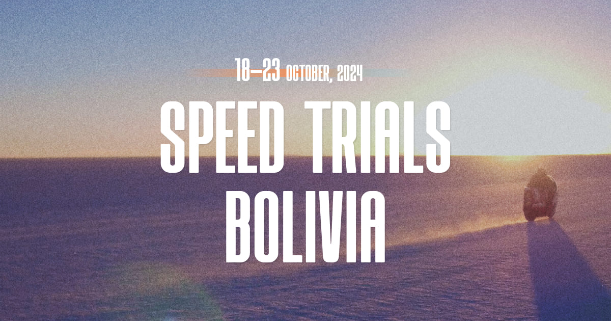 Speed Trials Bolivia