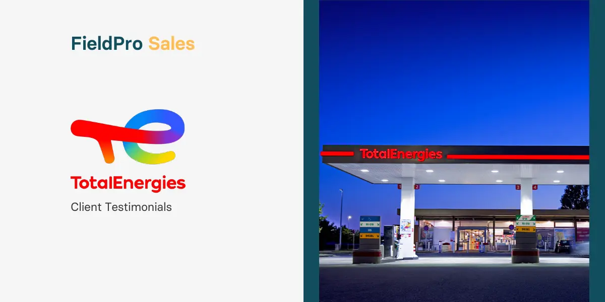 TotalEnergies sales automation in Kenya with FieldPro