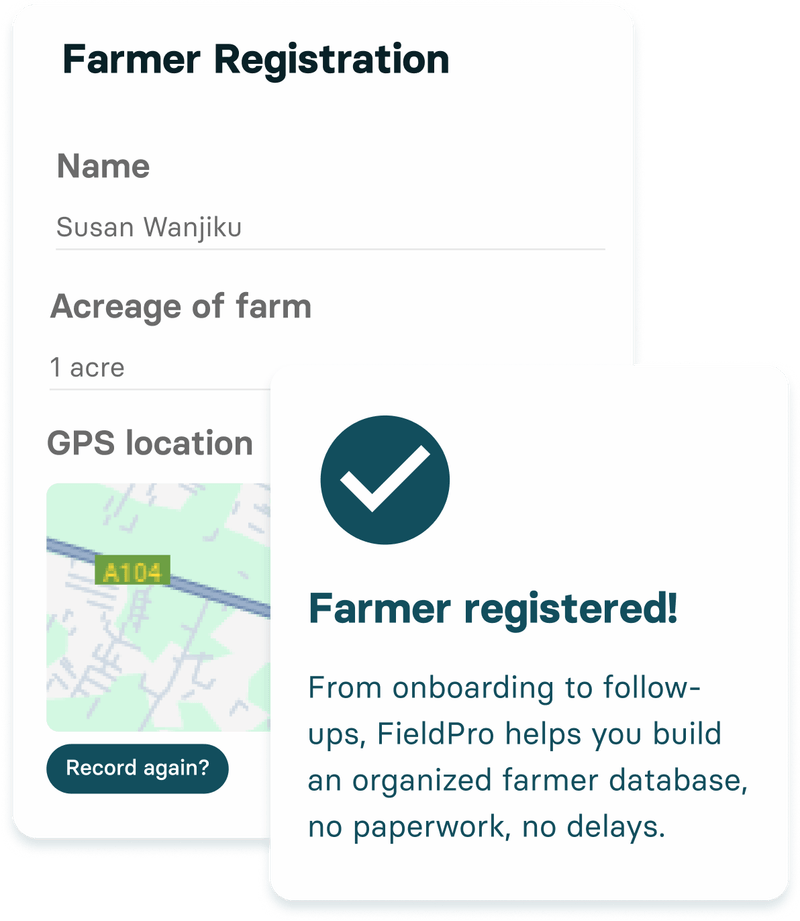 Field force automation software by FieldPro