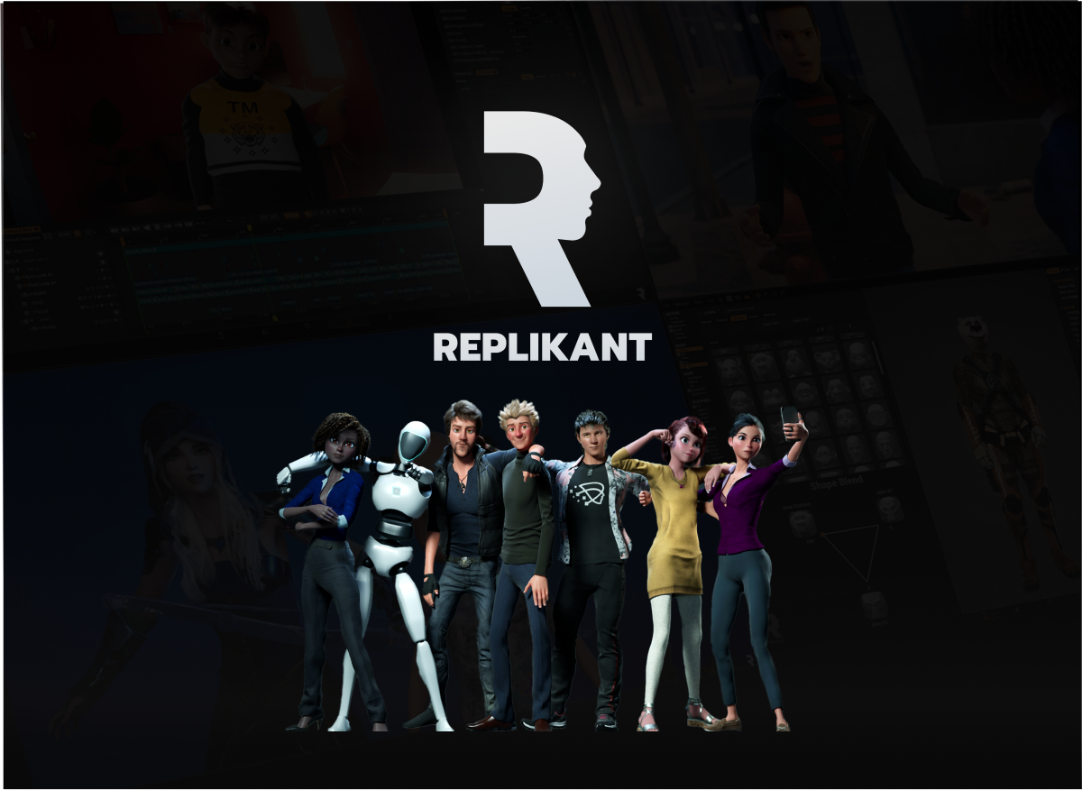 REPLIKANT | AI-Assisted 3D Avatar & Animation Platform for Creators