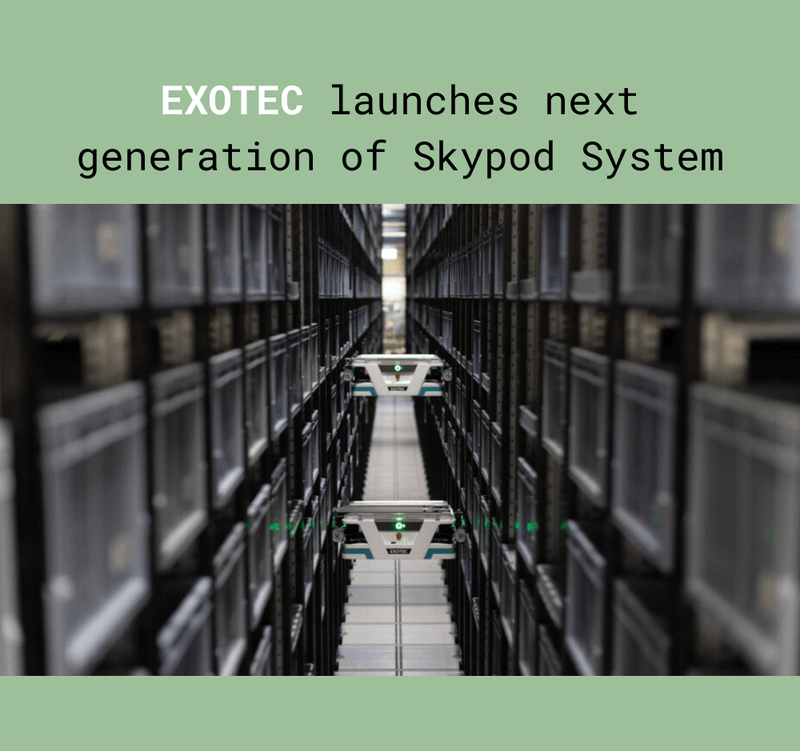 Exotec launches Next Generation of Skypod System - IRIS
