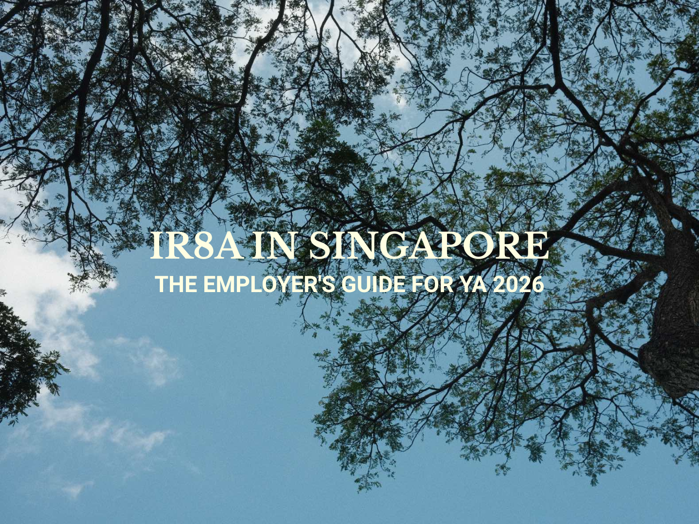 IR8A in Singapore: The Employer's Guide for YA 2026