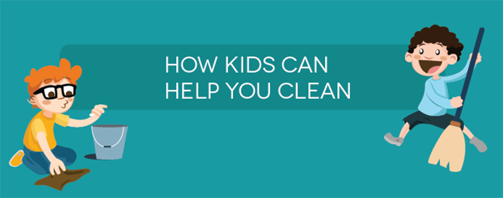 How kids can help you clean - Sendhelper