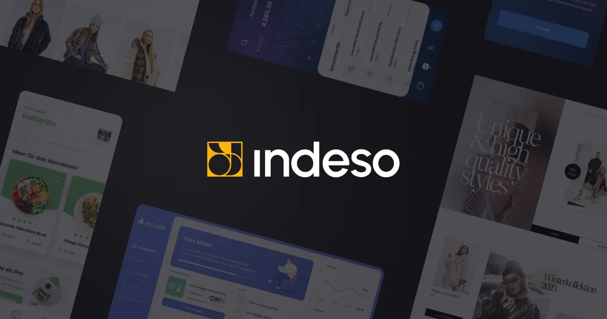 indeso UX/UI Design Agentur | Projekte