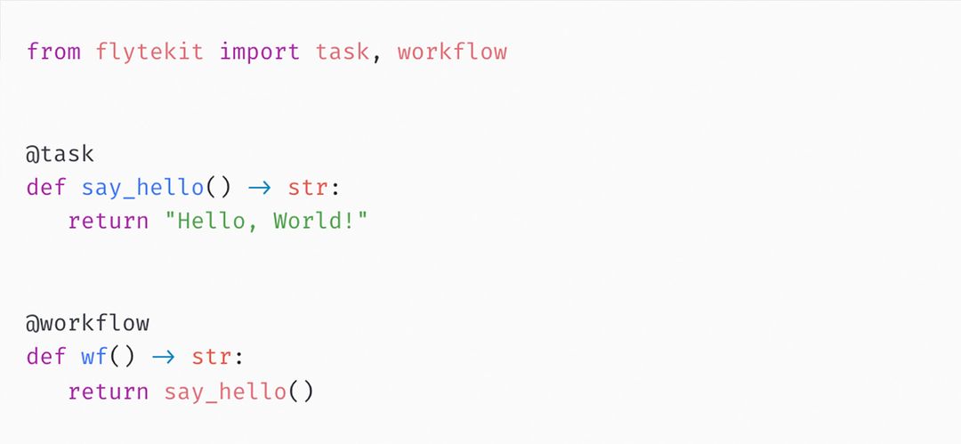 Build production-grade data and ML workflows, hassle-free with Flyte