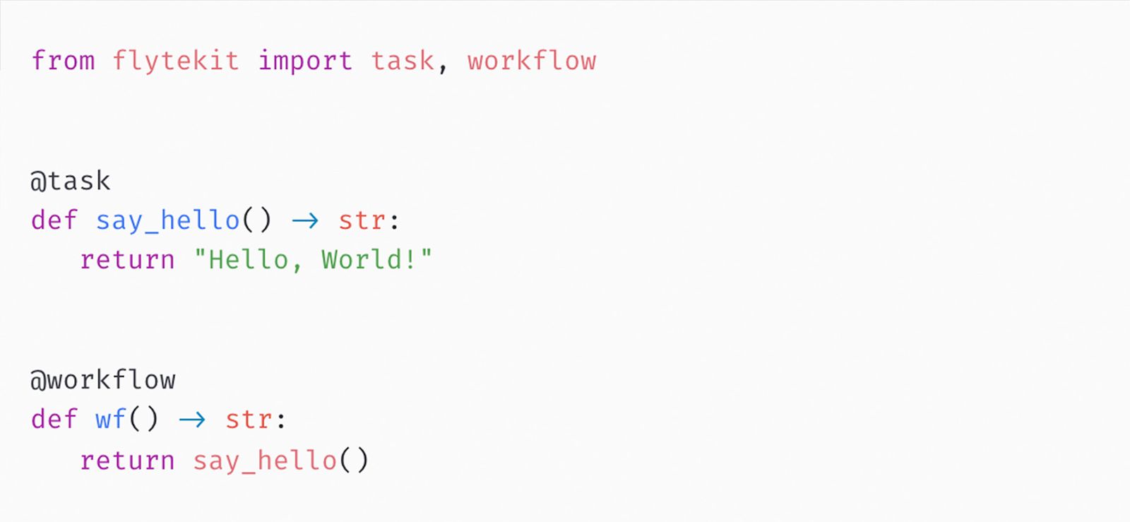Build production-grade data and ML workflows, hassle-free with Flyte