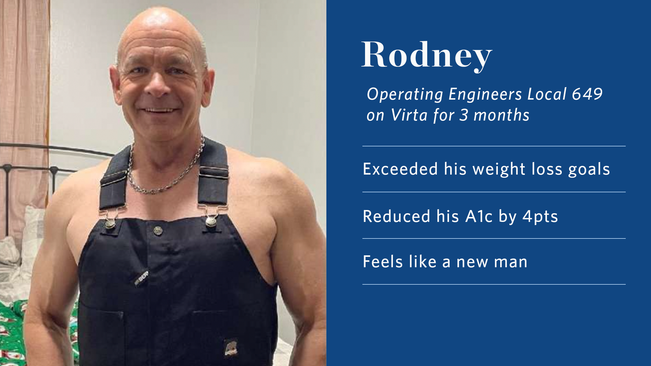 For Rodney, Virta proved to be a blessing.
