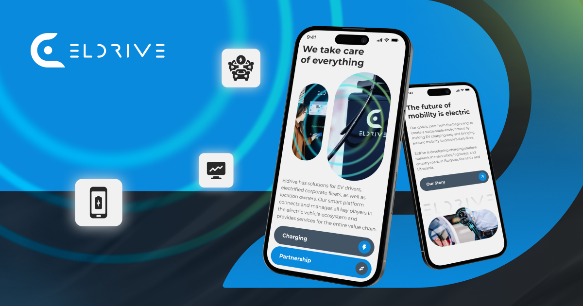 EV Charging Network Website Redesign for ElDrive | Fram