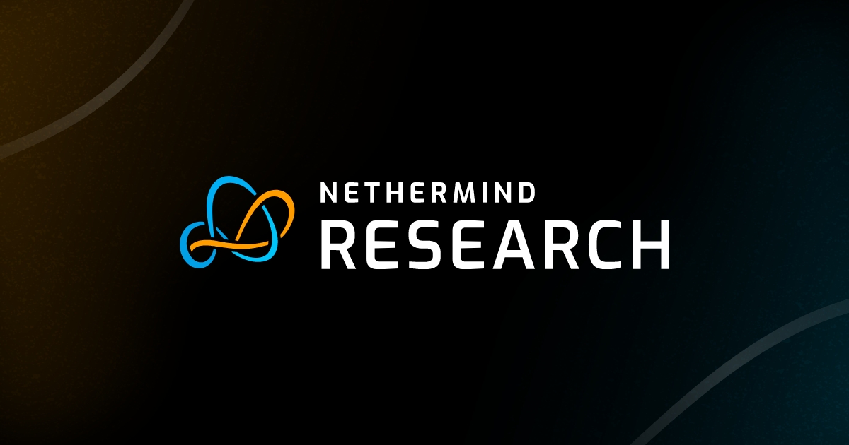 Nethermind Research | The Research Arm of Nethermind