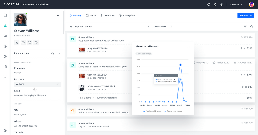 Synerise | Behavioral Data Platform