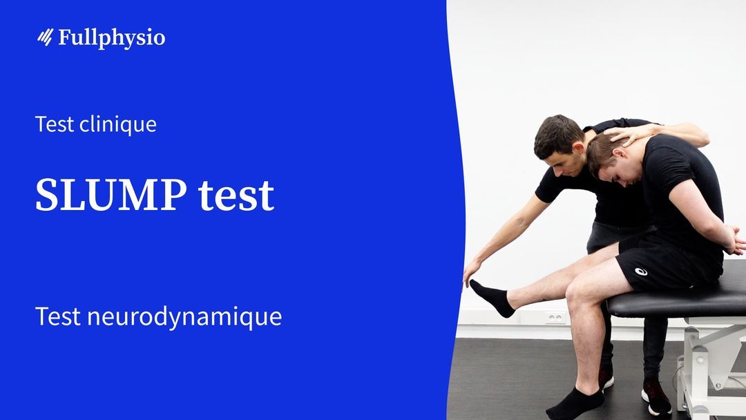 Vidéo de test - Test de Lasègue