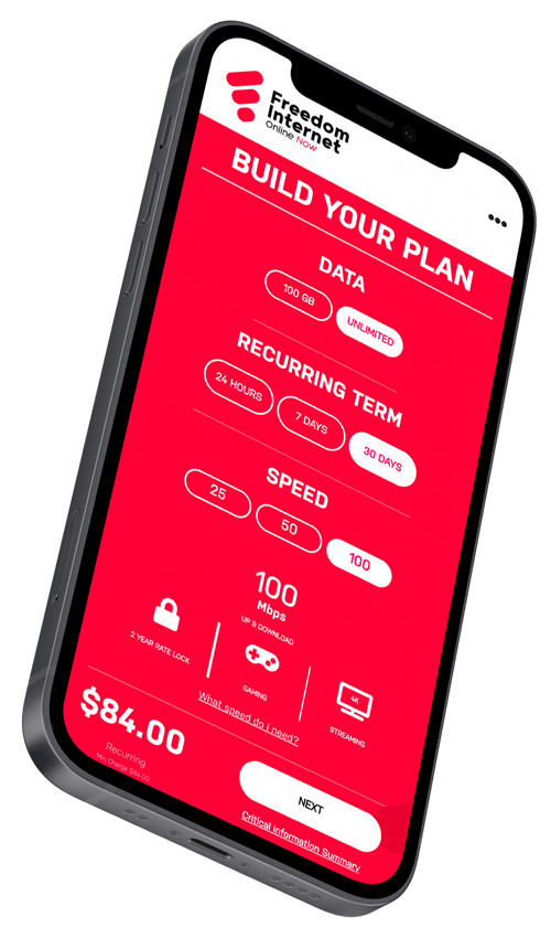 High-speed internet | Freedom Internet