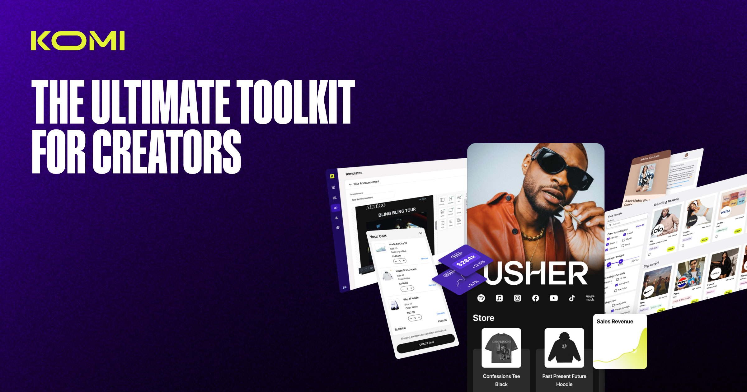 KOMI | The Ultimate Toolkit for Creators