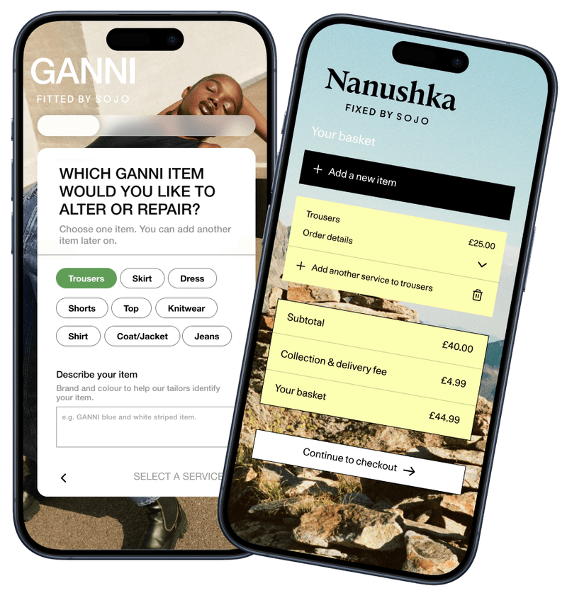 SOJO | Door-To-Door Clothing Alterations and Repairs