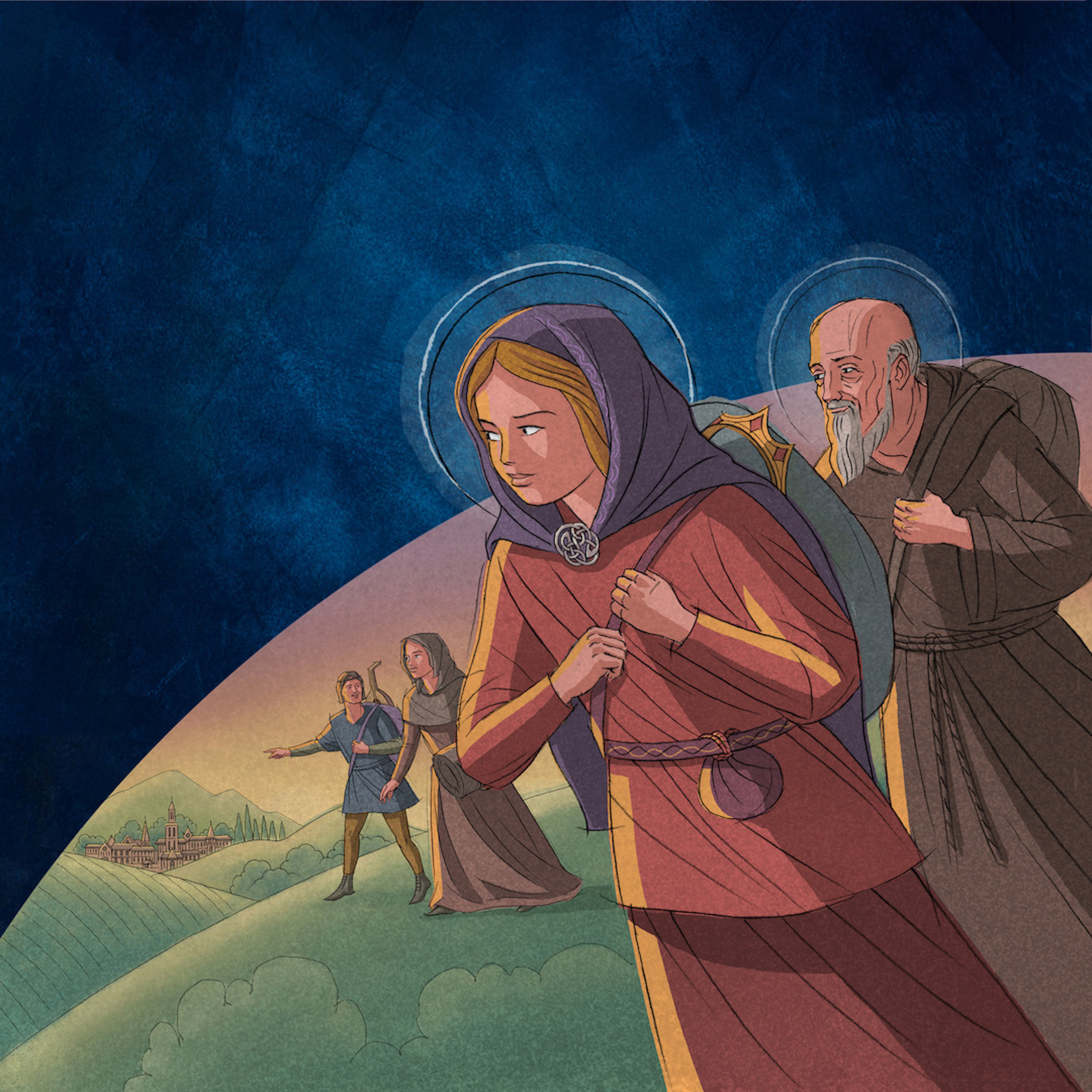 Saint Dymphna: The True Trail of Gold