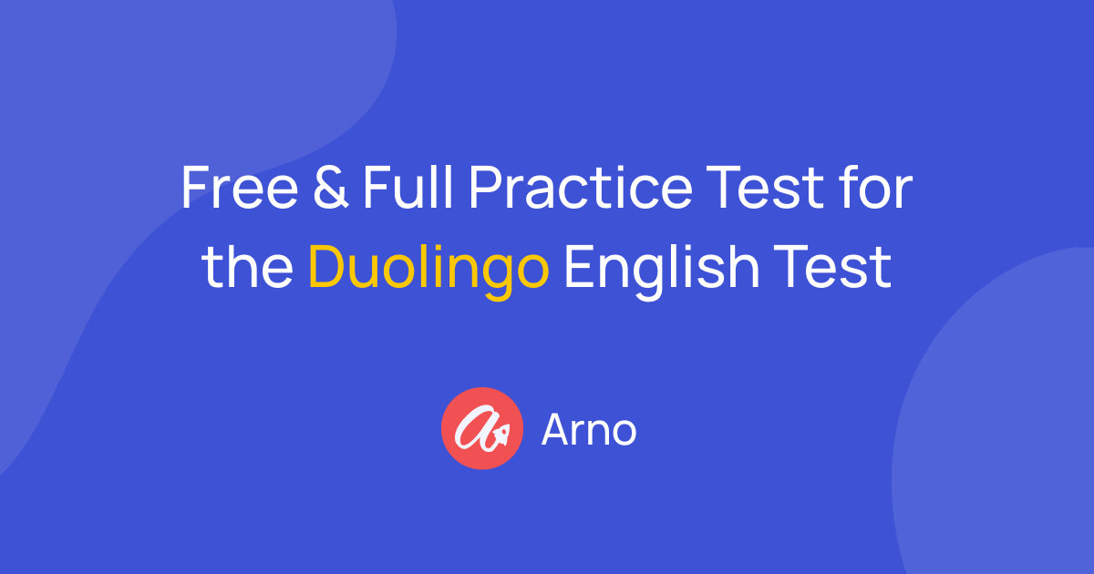 Full & Free Practice Test for the DET (With Scoring)