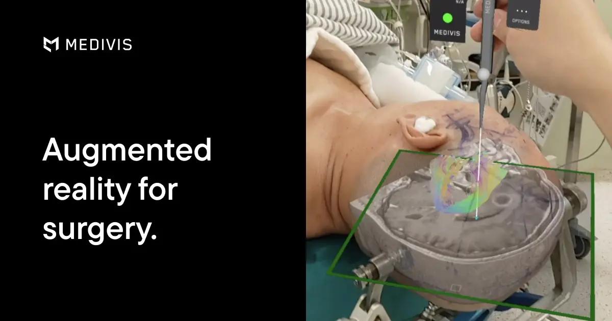 A new standard of surgery using augmented reality.