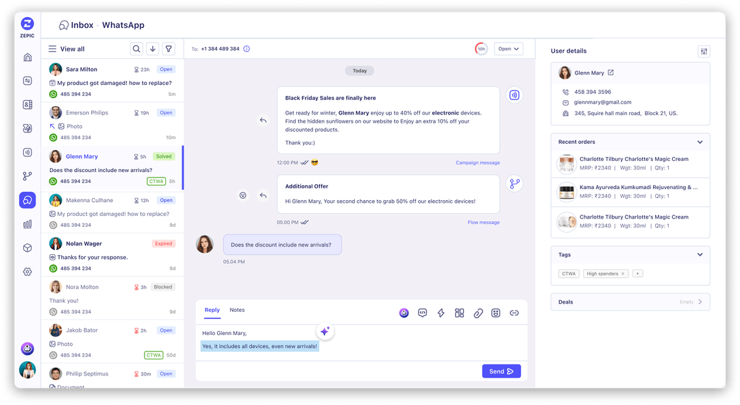 ZEPIC | AI-infused customer engagement & marketing automation platform