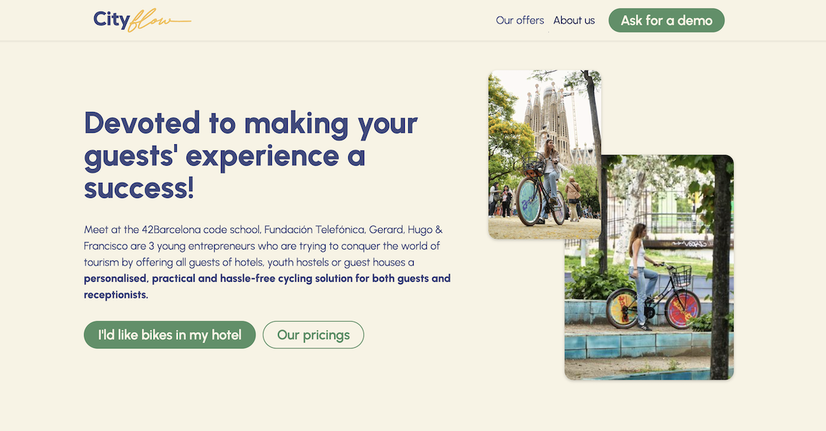 Learn about Cityflow. Quality & Connected bikes for hotels
