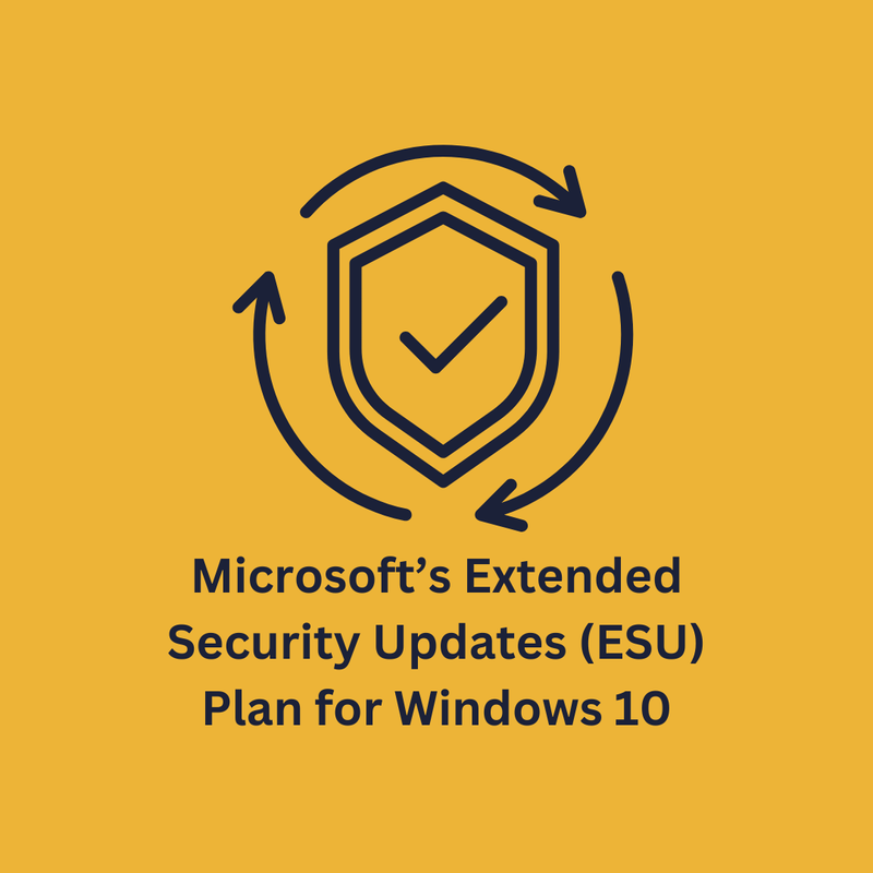 Microsoft’s Extended Security Updates (ESU) Plan for Windows 10
