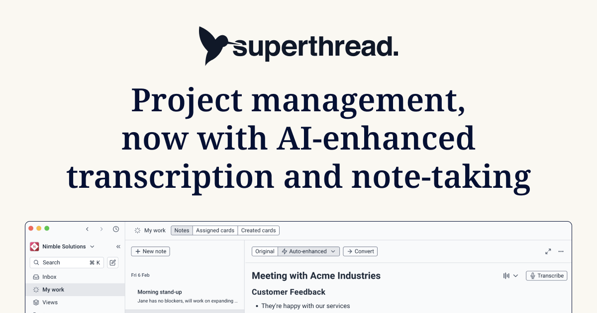 Pricing | Superthread