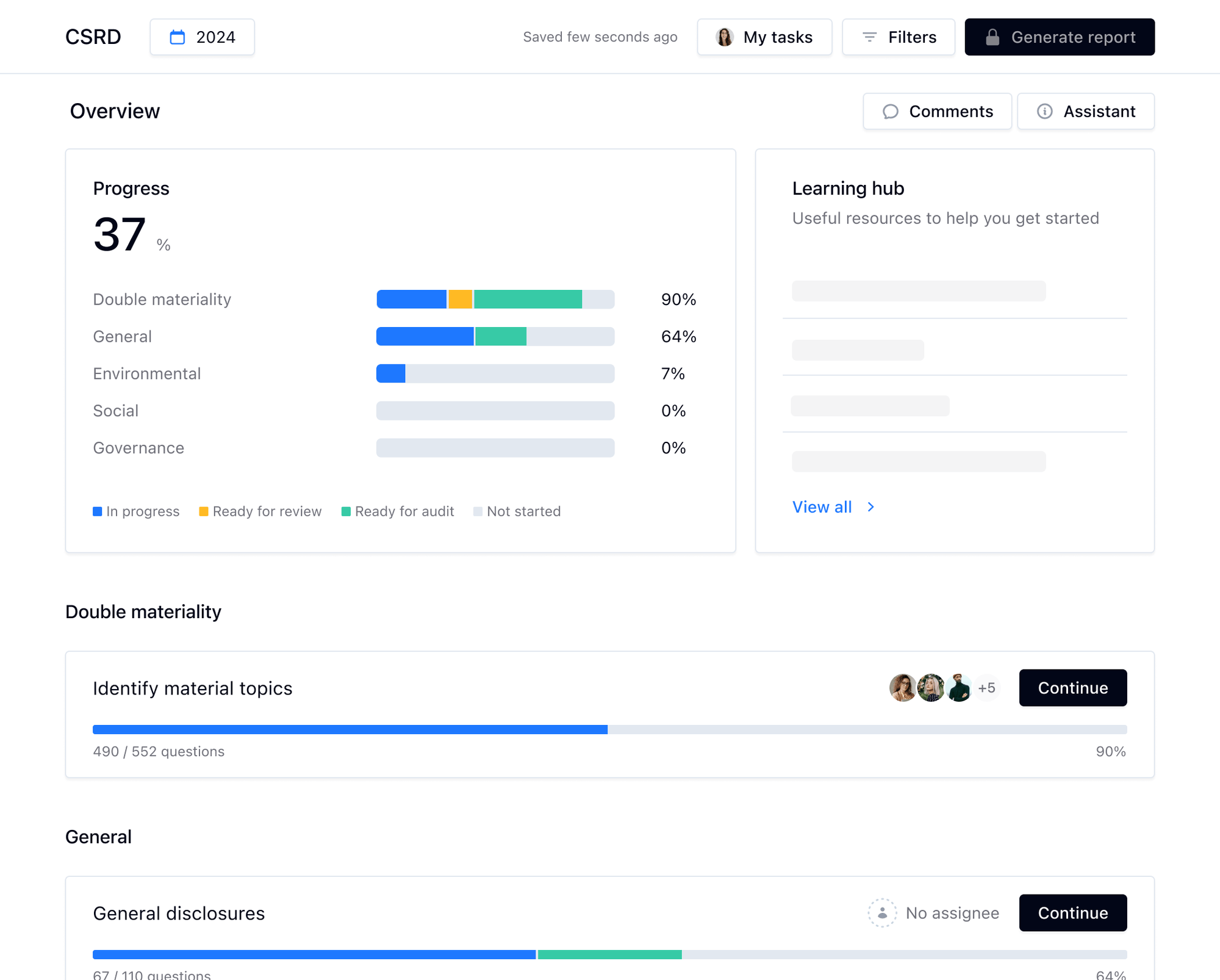 CSRD software for mid-market enterprises | Coolset