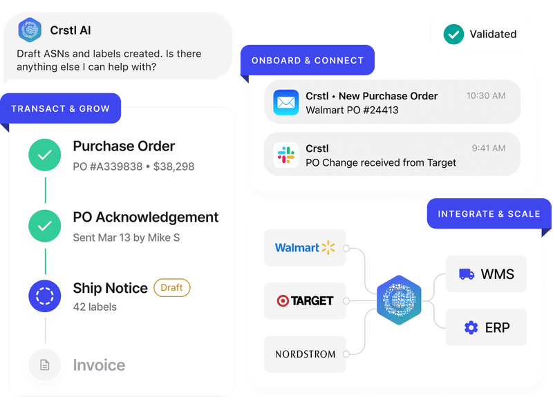 Crstl - The Modern B2B Commerce Network
